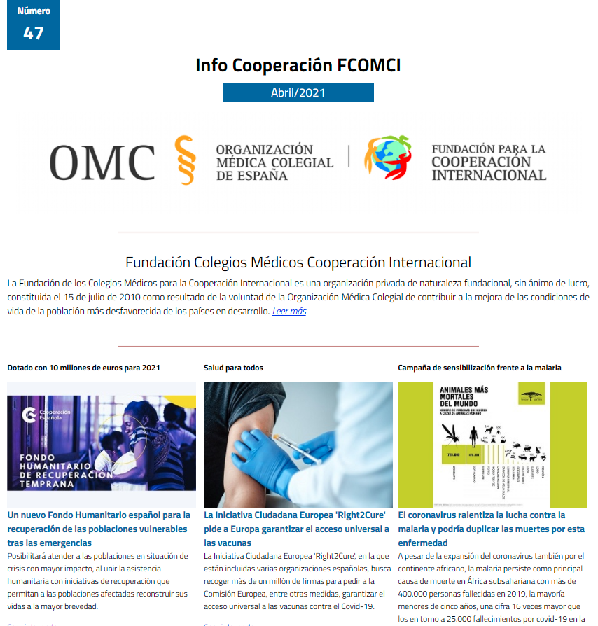 Información intervención médico-humanitaria Abril 2021 – Ilustre ...